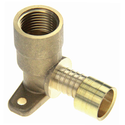 Extended wall-mounted Female Elbow- Sanfitec Brass Industry
