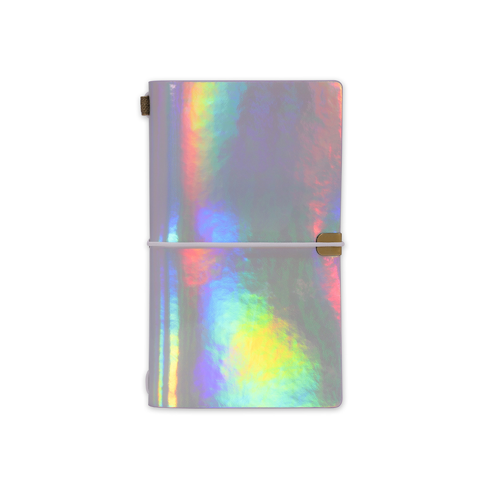 {OEM Travel Journal Holographic Cover Notebook with Kraft Paper and ... {OEM Travel Journal Holographic Cover Notebook with Kraft Paper and ...
