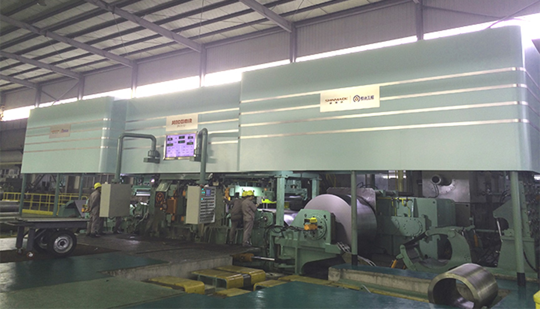 Shinmade 1400mm 20Hi reversing carbon steel cold rolling mill-QIANYE ...