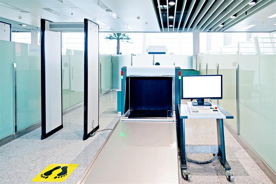 How does the airport check device work?-Imaging Security