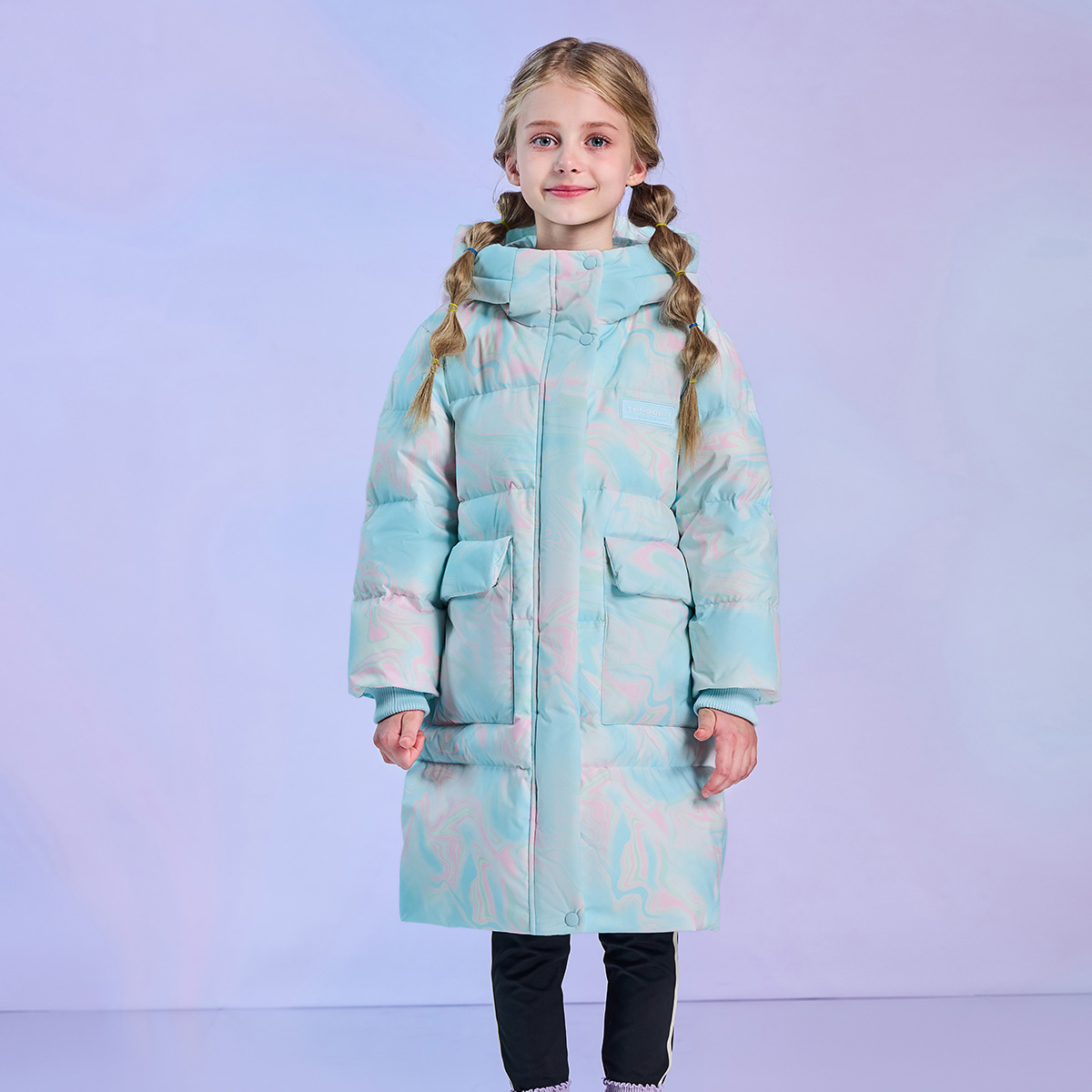 Children Long Unisex Puffer Jacket | Kids Winter Clothing Feather ...