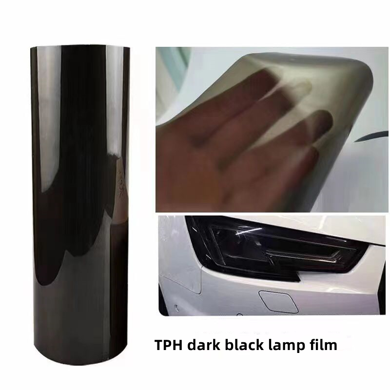 TPH Dark Black dark smoked Car Headlight Film