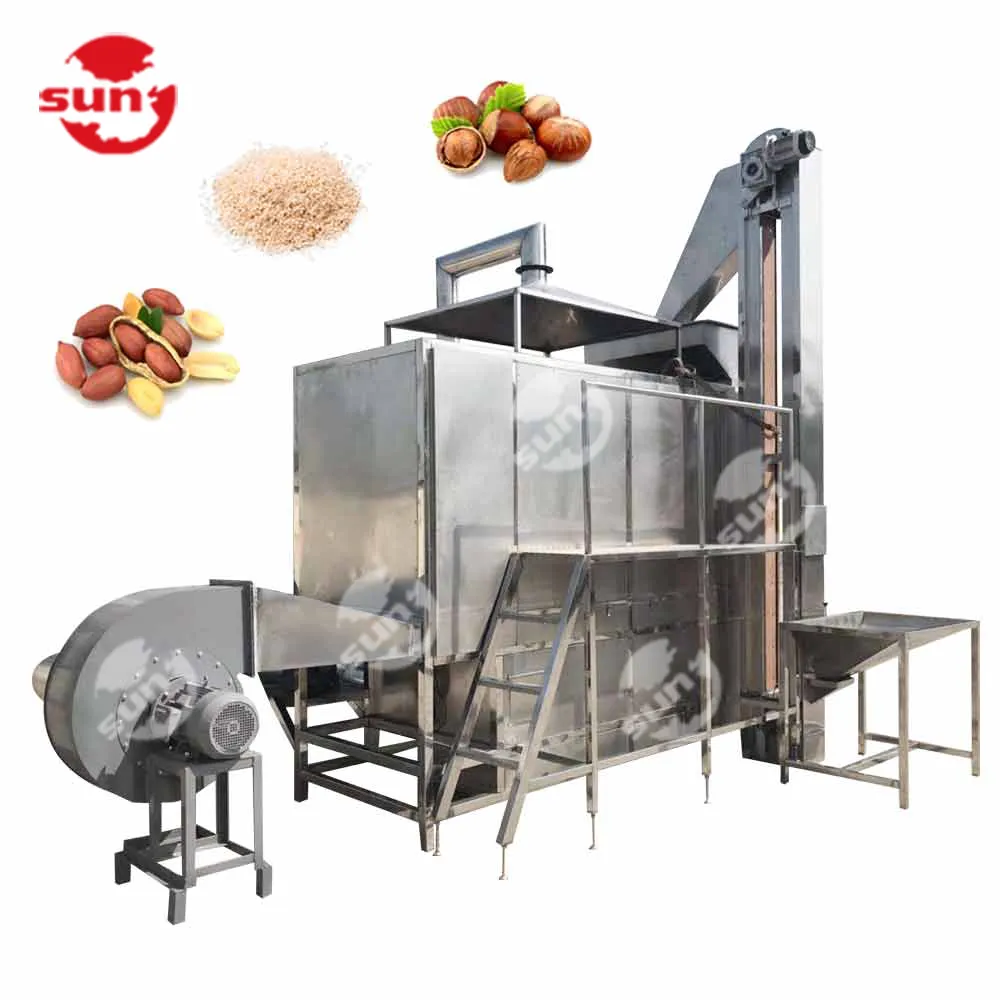 Full Automatic Nut Cutting Processing Line-Weifang Sun Food Machinery