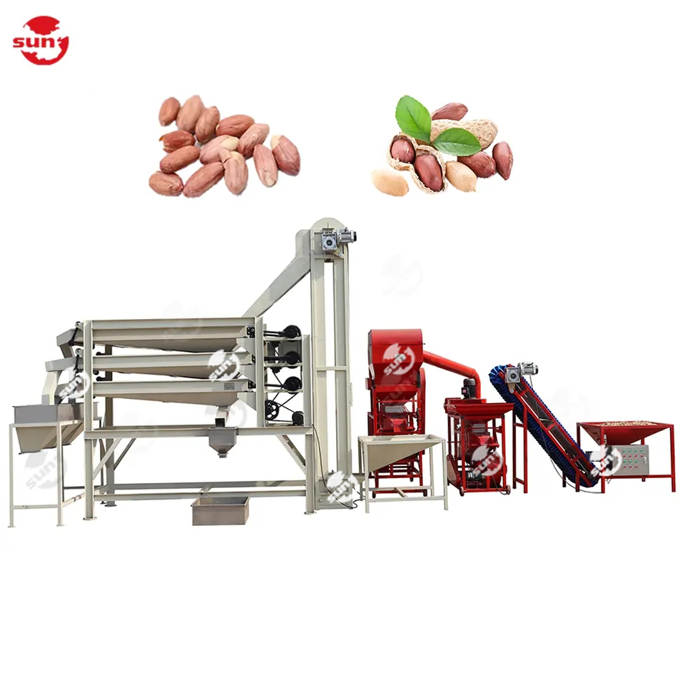 Peanut Sheller And De-stoner And Grading Machine-Weifang Sun Food Machinery