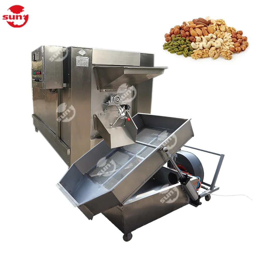 Full Automatic Nut Roasting&Seasoning Production Line-Weifang Sun Food Machinery