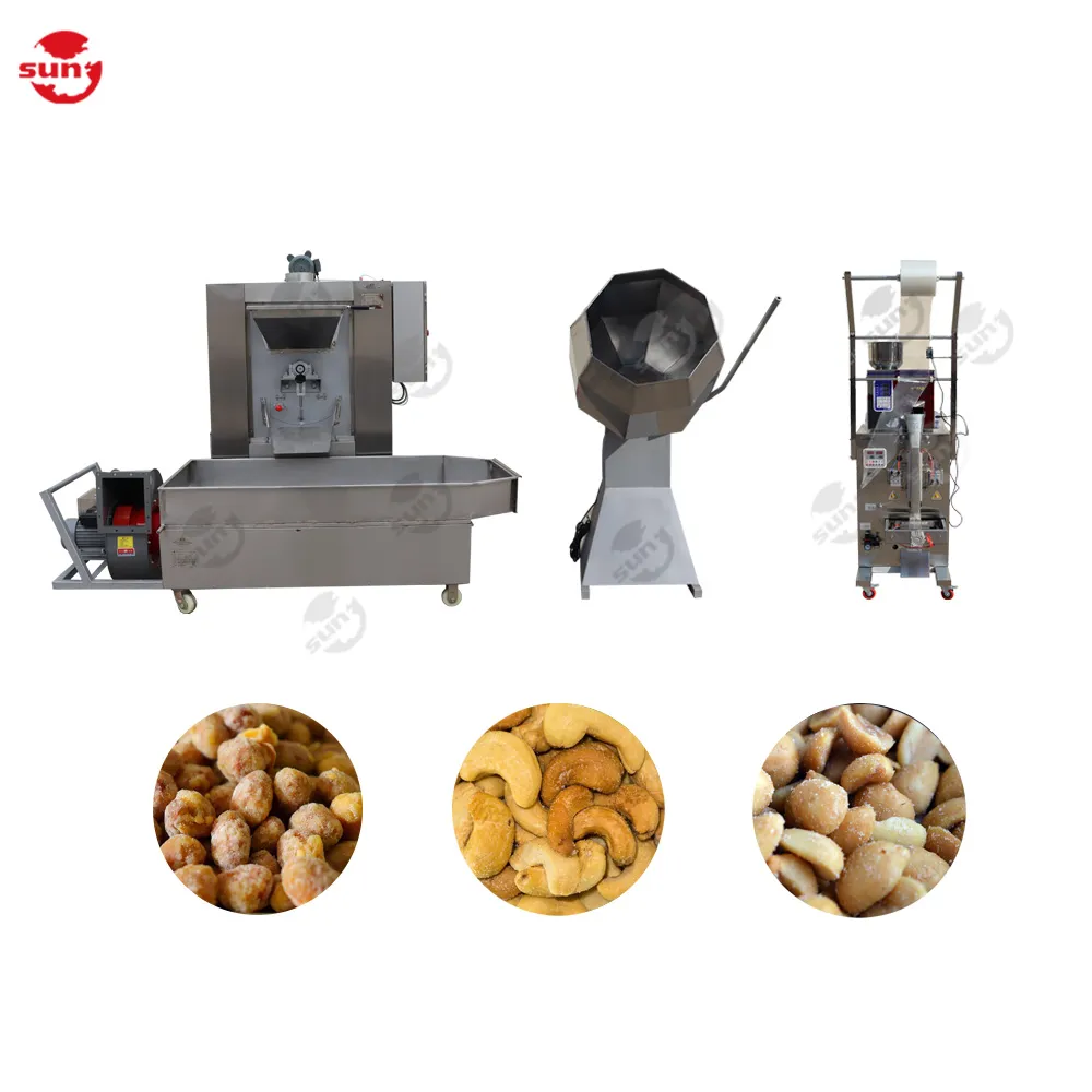 Full Automatic Nut Cutting Processing Line-Weifang Sun Food Machinery