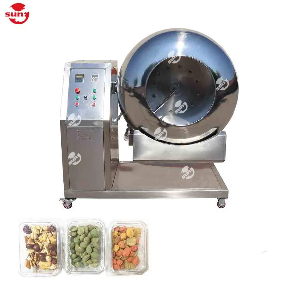 Full Automatic Nut Roasting&Seasoning Production Line-Weifang Sun Food ...