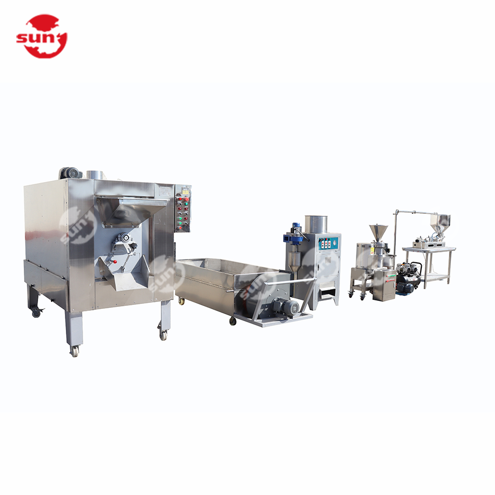 Automatic Hazelnut Paste Production Line -Weifang Sun Food Machinery