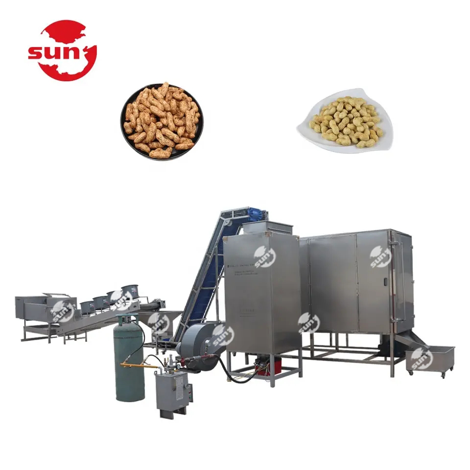 Industrial Peanut Washing And Drying Line-Weifang Sun Food Machinery