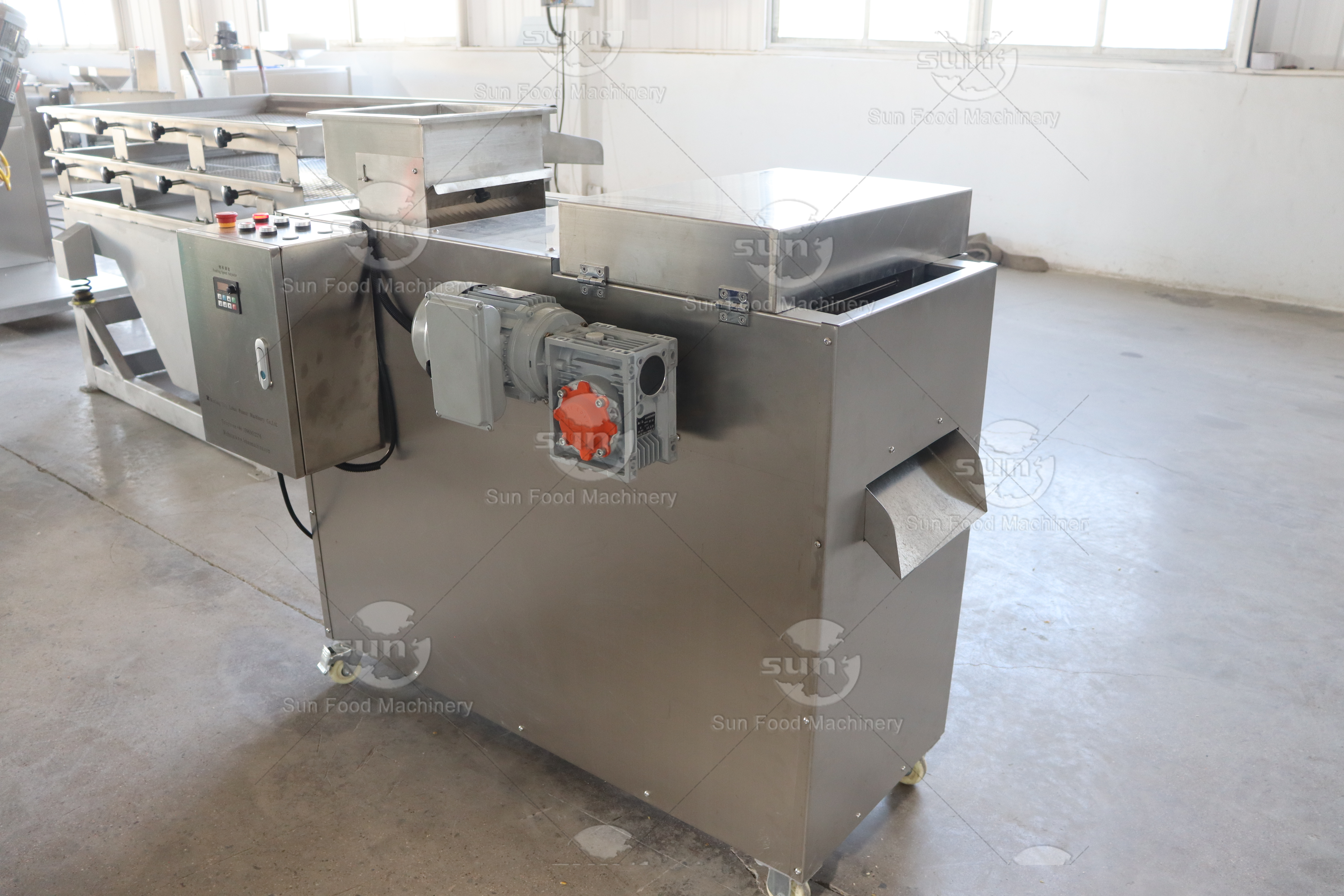New Order: Indian Customer's Custom-Made Nut Strip Cutting Machine