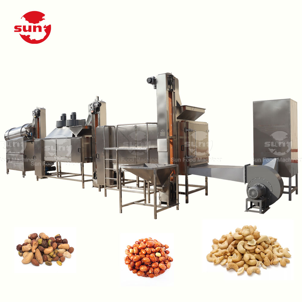 Peanut Seasoning Production Solution 500kg/h-Weifang Sun Food Machinery