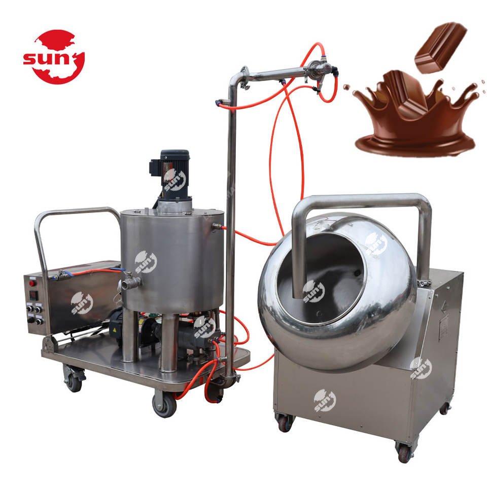 Chocolate Nut Coating Machine-Weifang Sun Food Machinery
