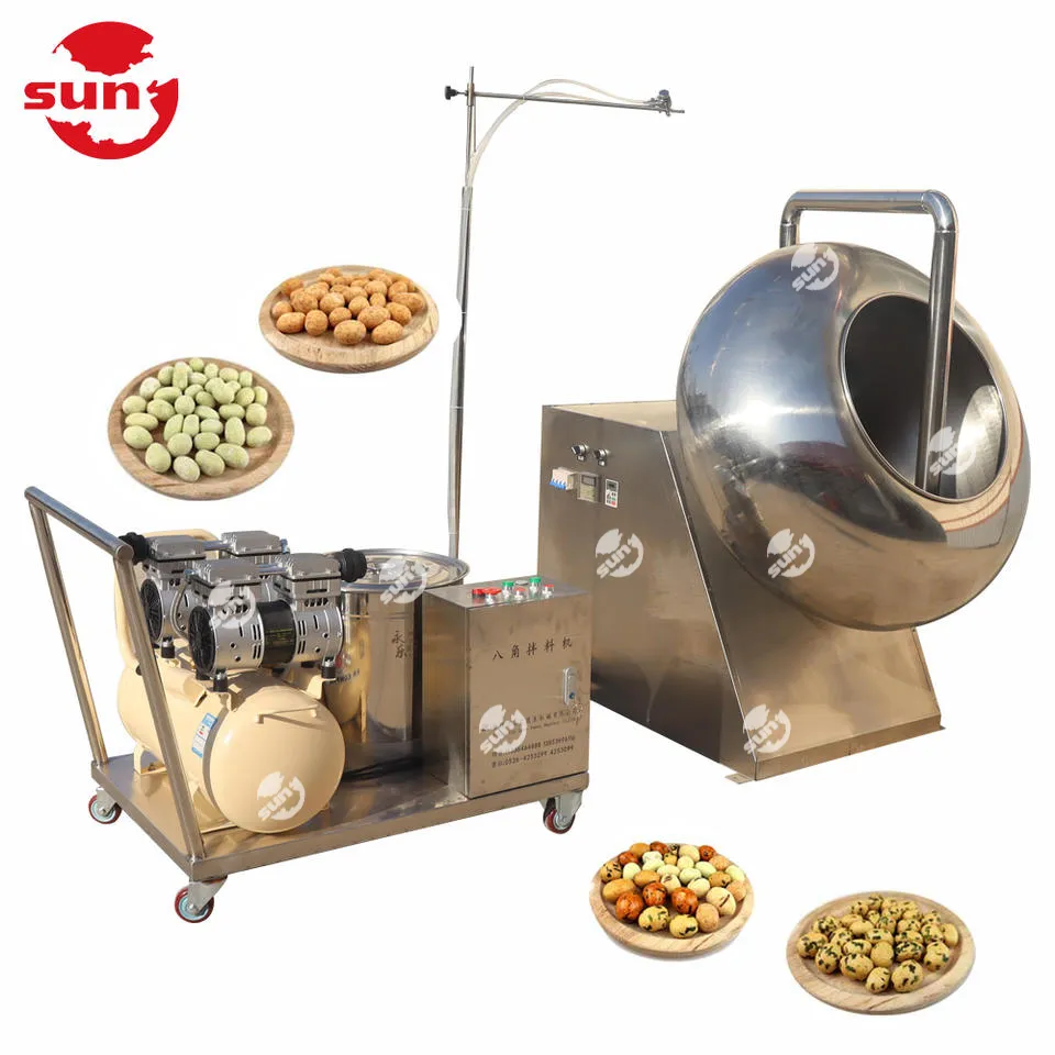 Full Automatic Nut Roasting&Seasoning Production Line-Weifang Sun Food ...