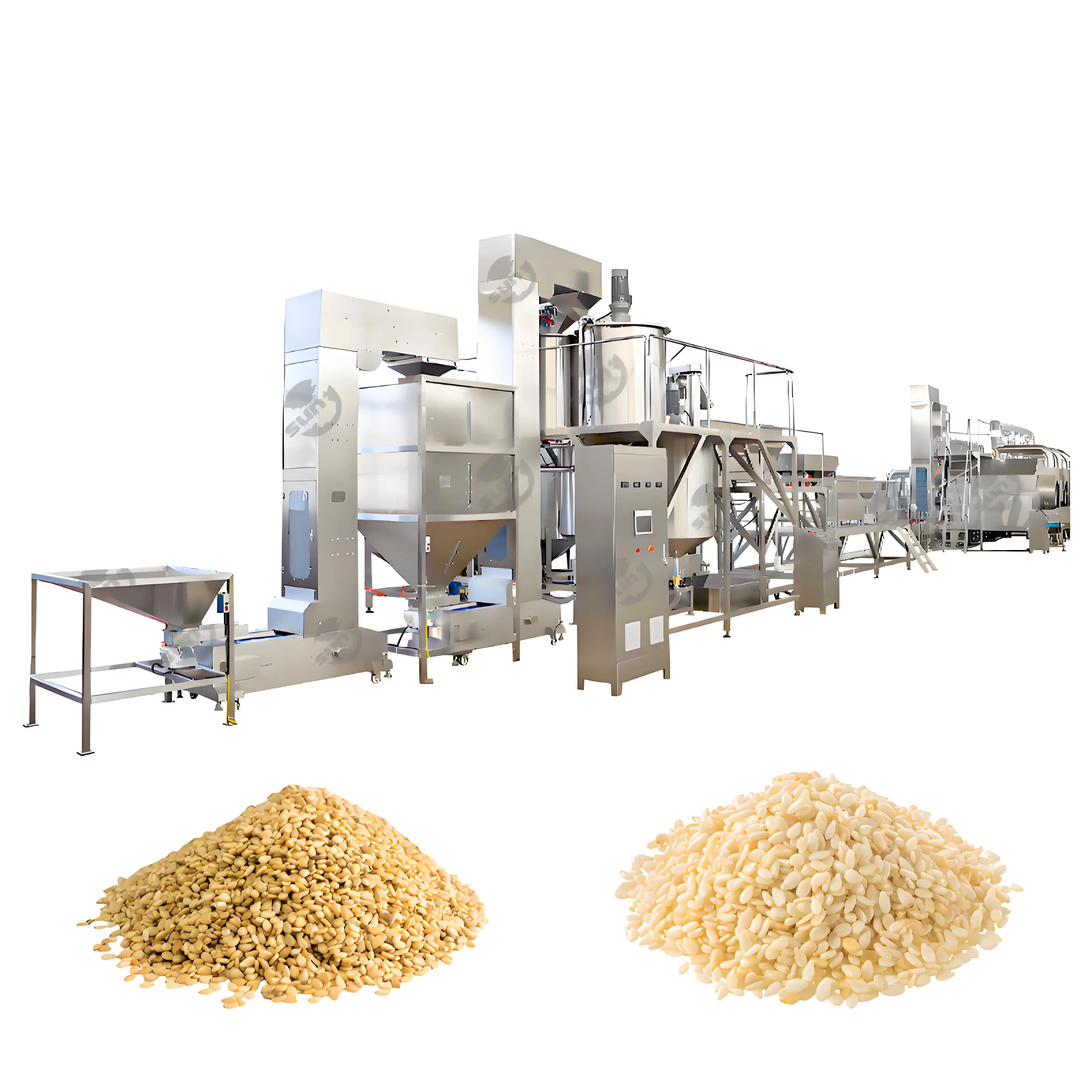 Small Automatic Continuous Nut Roasting Machine | Efficient Roaster Mesh Type