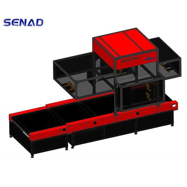 Parcel Barcode Scanning Machine Automatic Dws Parcel Sorting Machine