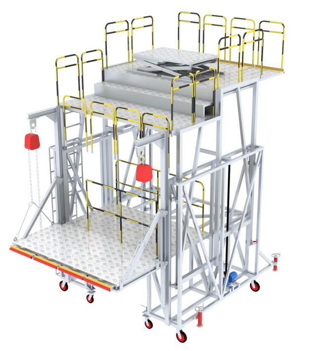 Modular Lifting Mobile (Testing) Platform-Shanghai Junxun Aviation
