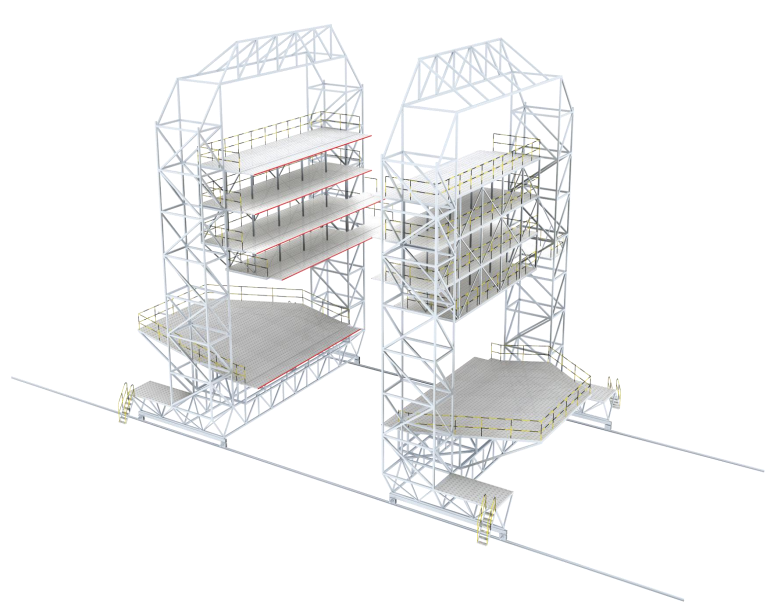 Track Vertical Fin Dock-Shanghai Junxun Aviation