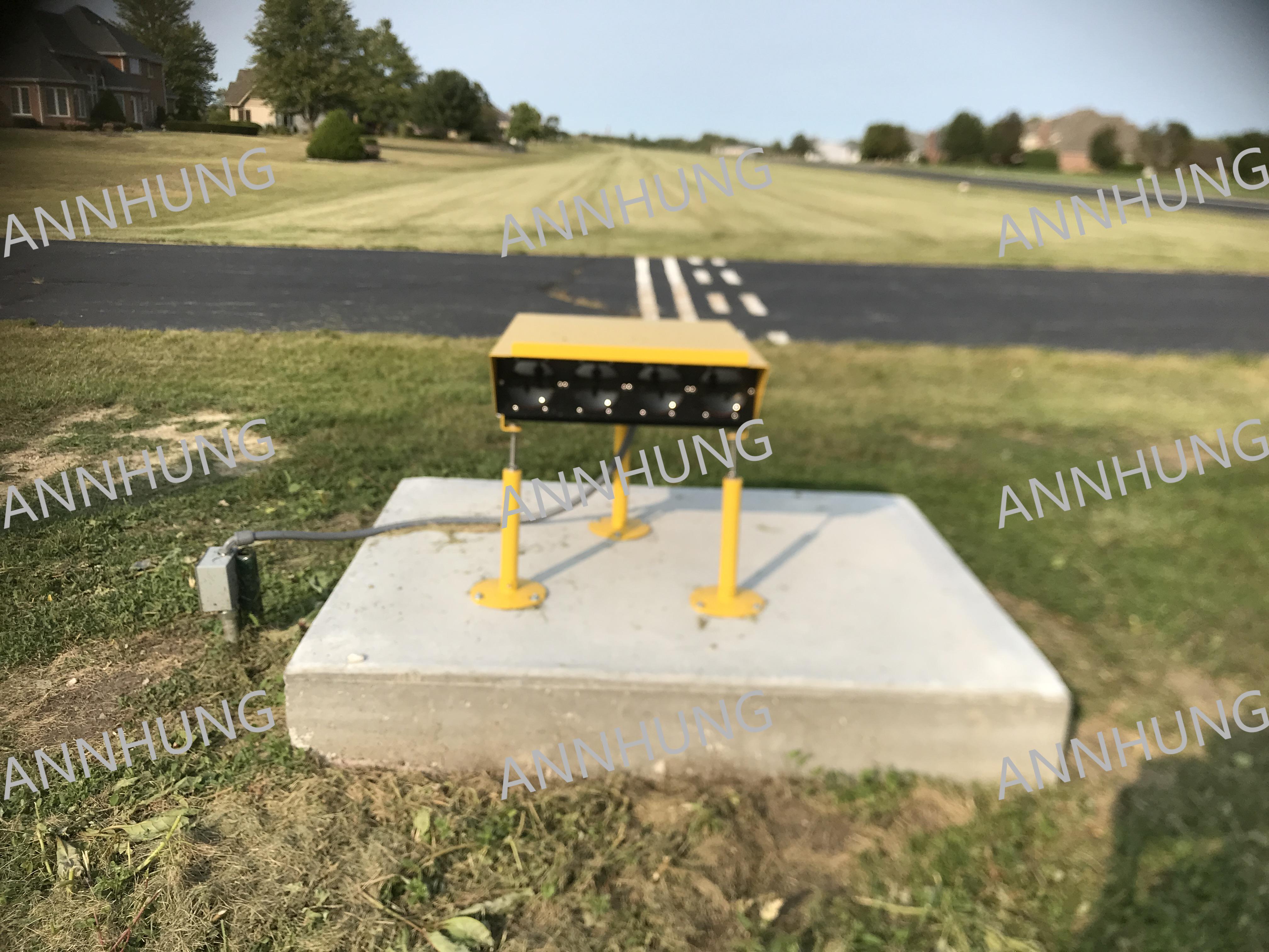 Installation Case of LED Precision Approach Path Indicator AH-HP=PAPI ...