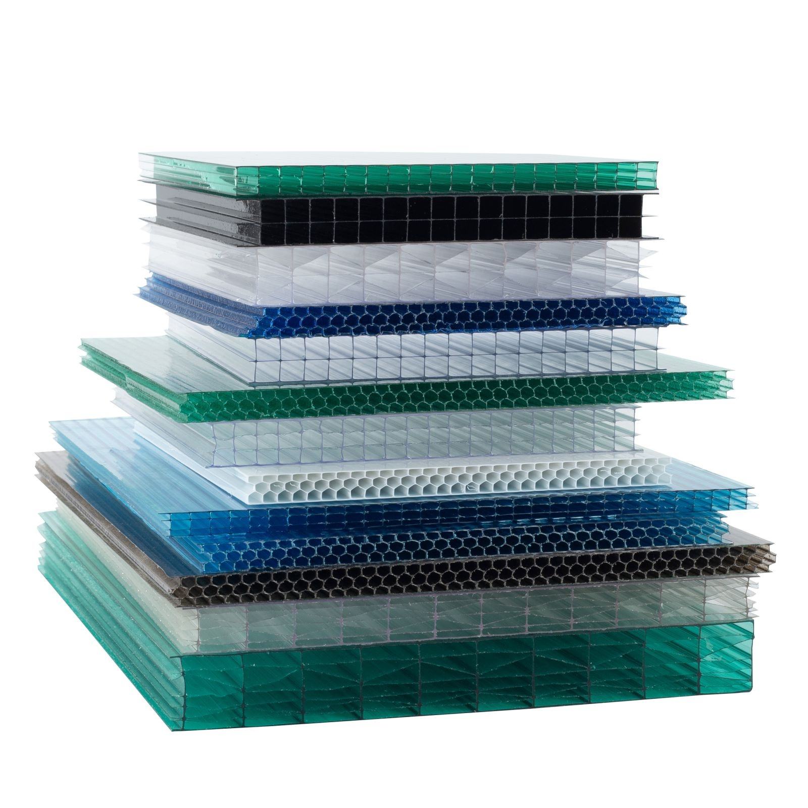 U Lock X Structure R Structure Honeycomb Polycarbonate sheet Alveolare ...