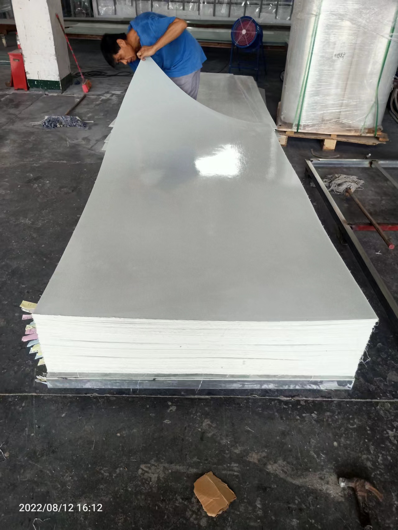 Firm & Stable Corrugated FRP Tile Sheet House Roof Cover Materials ...