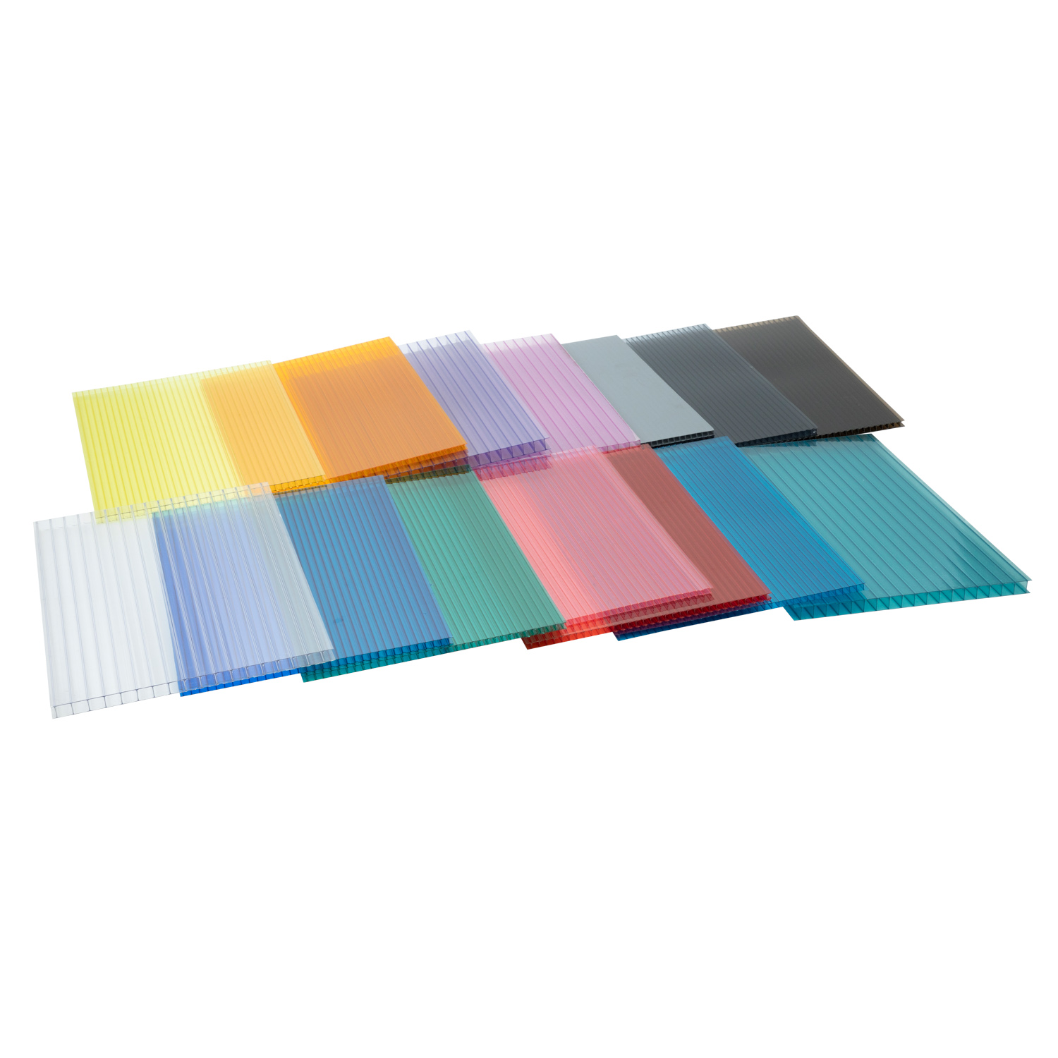 Lexan Warranty UV Coated Multiwall 30mm Polycarbonate Roofing Sheets