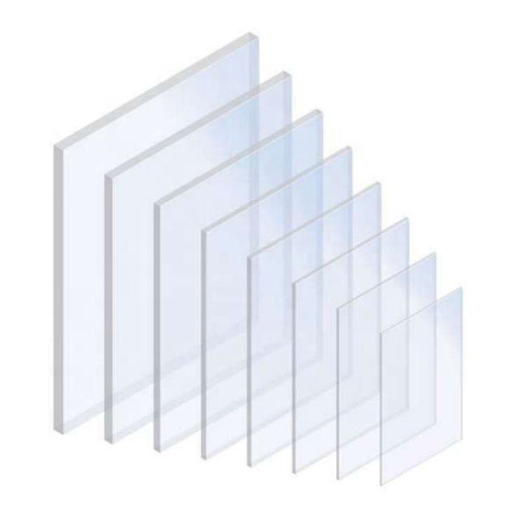 Bulletproof 1-20mm Clear Solid Polycarbonate Sheet for Bank Windows ...