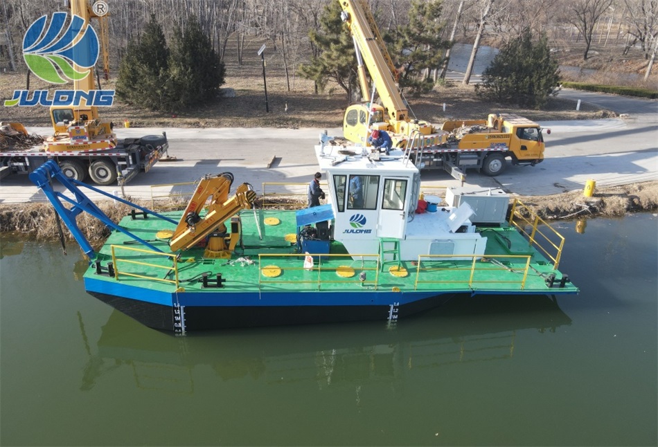 Julong Work Boat Finish Testing Before Delivery-Julong