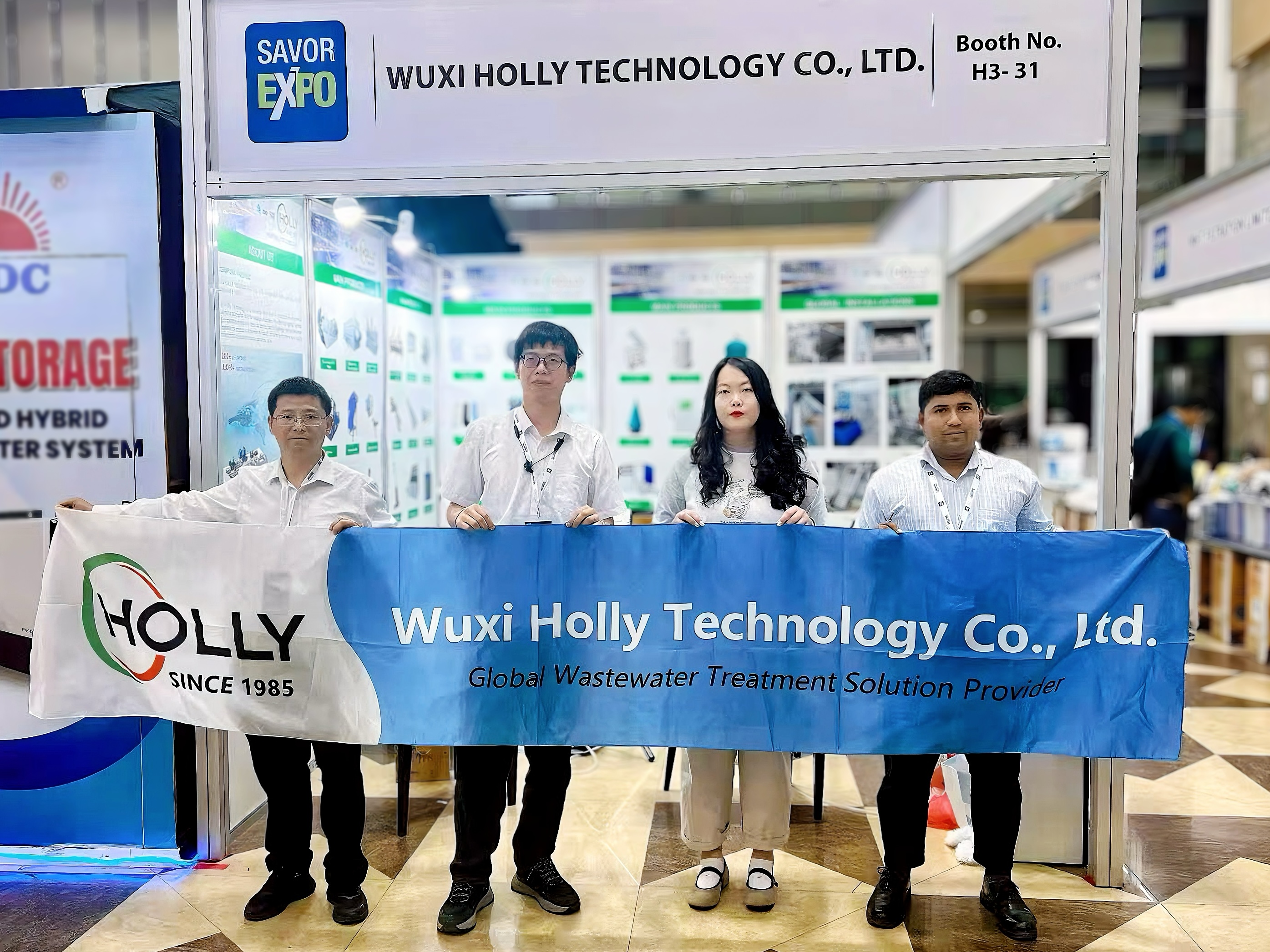 Holly Technology Concludes Successful Participation at WATEREX 2025 in Dhaka-Holly Technology