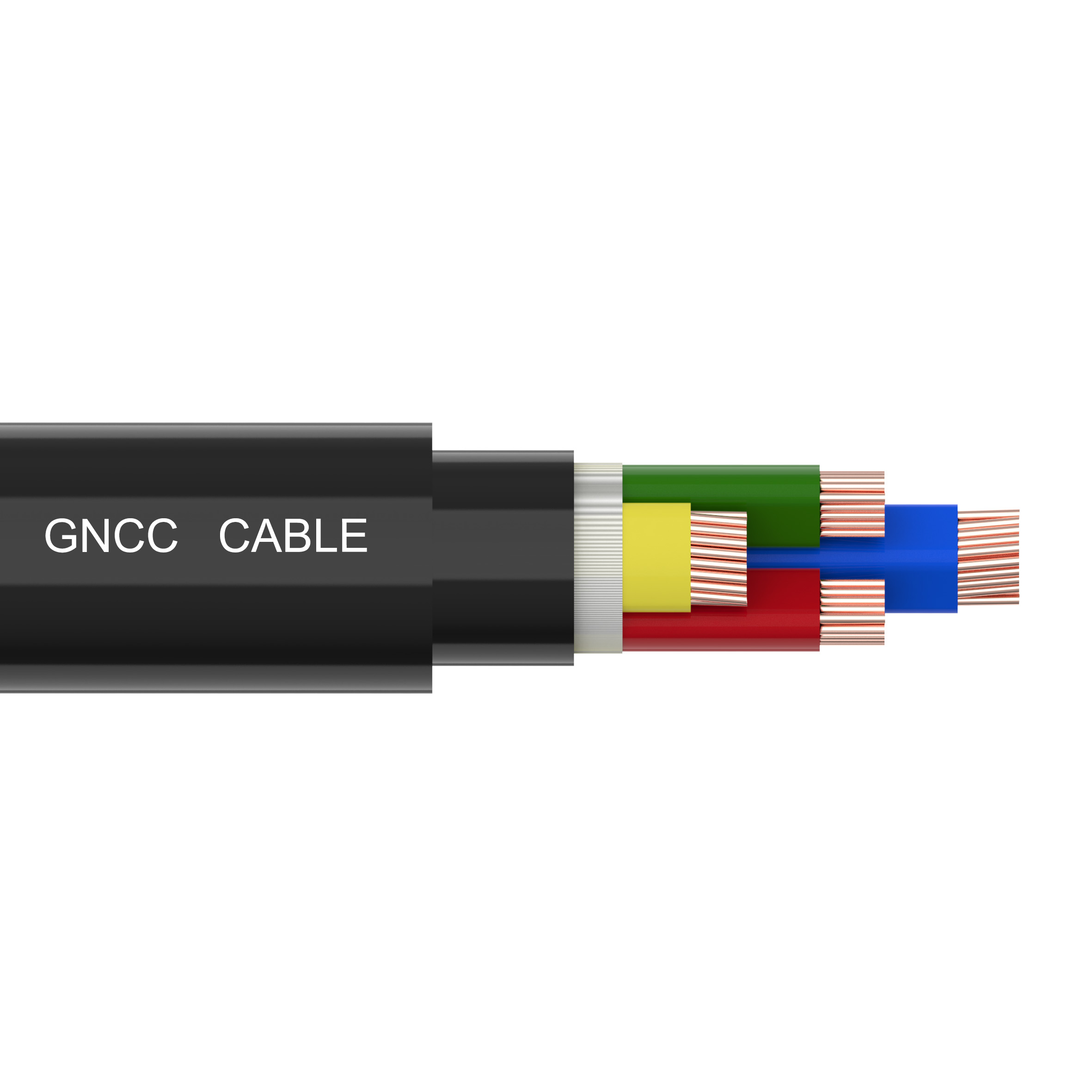 0.6/1KV 4 Core CU/PVC/XLPE Insulated Unarmoured Power Cable-GNCC