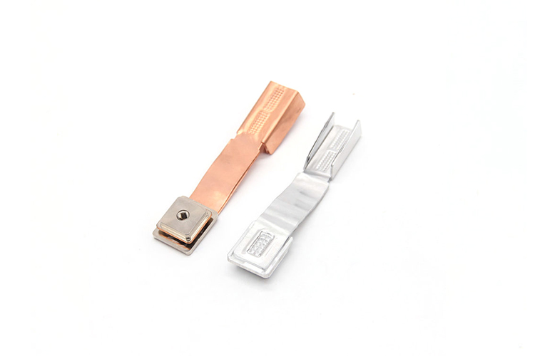 Ultrasonic welding battery pole with conductive sheet-Sheen Dynamics