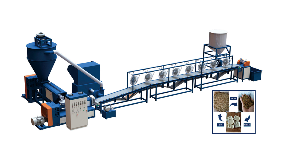 Foamed Polylactic Acid Recycling Machine-Keli