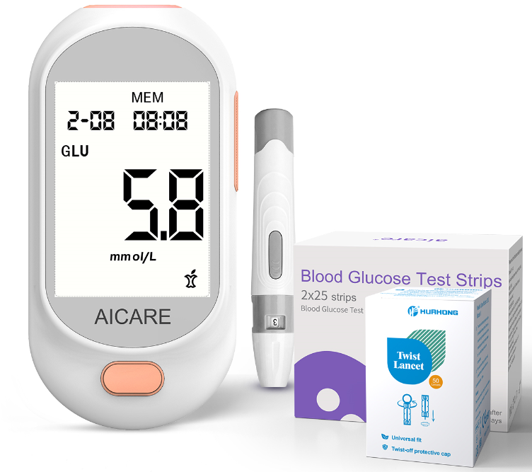 T801 Bluetooth Blood glucose monitoring system-AICARE