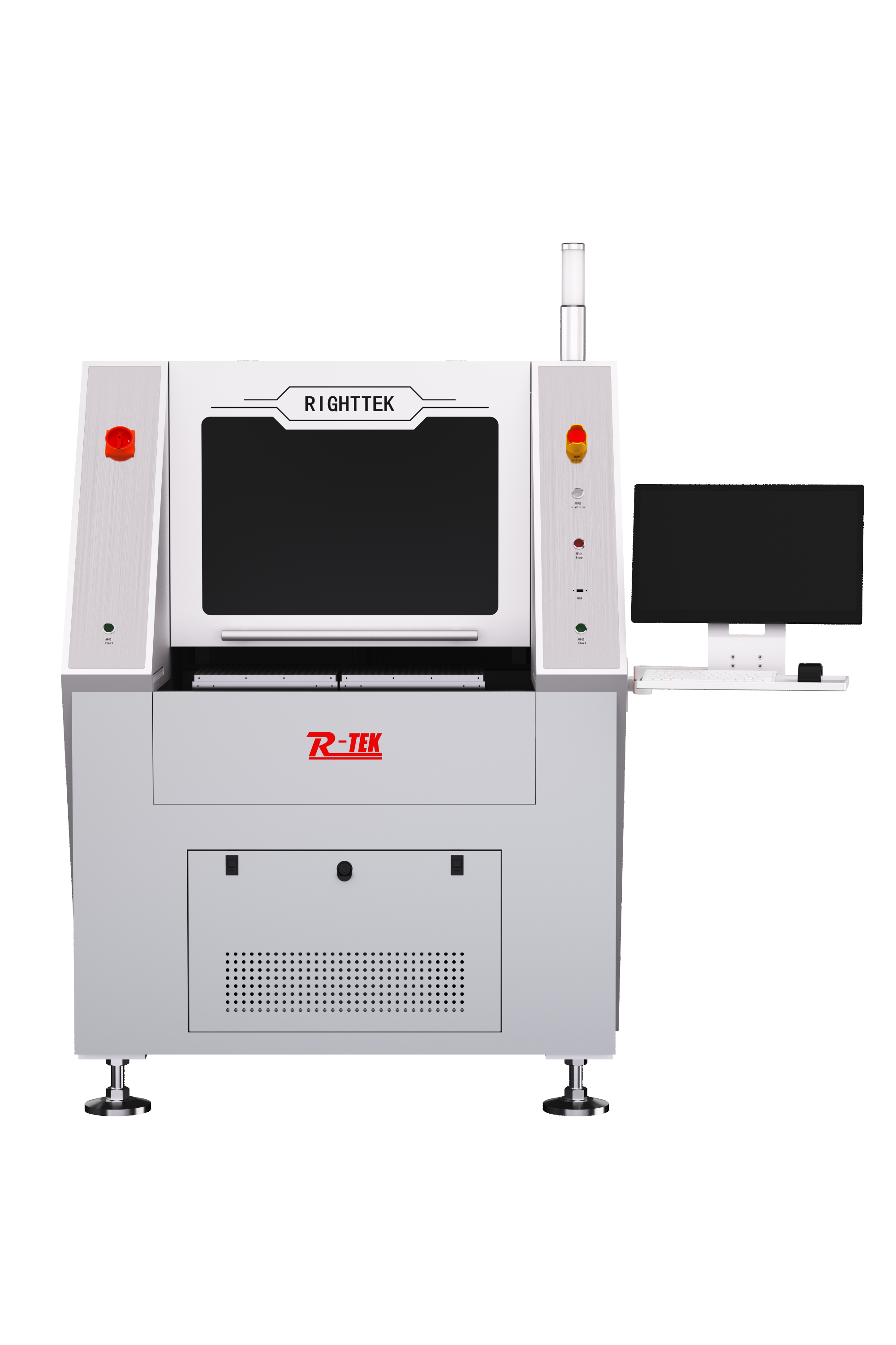 Offline double platform depaneling machine-R-TEK