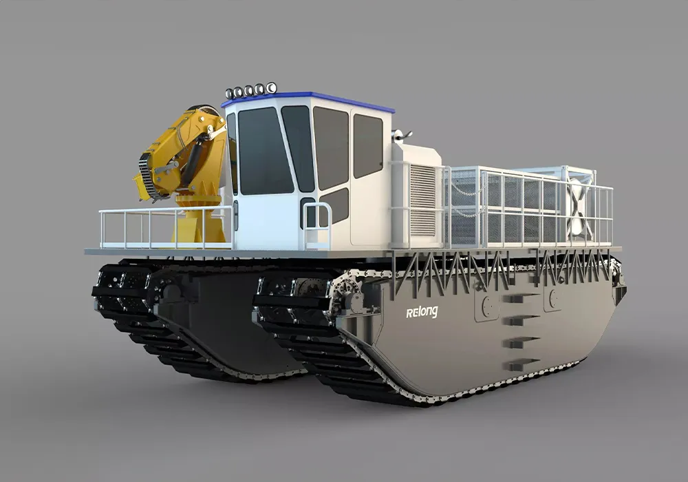 Amphibious Excavators and excavator attachment Manufacturer | Relong ...