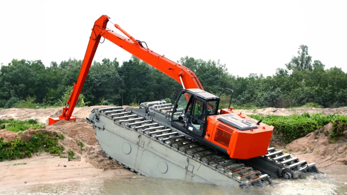 Deep Water Amphibious Excavator-Relong Technology