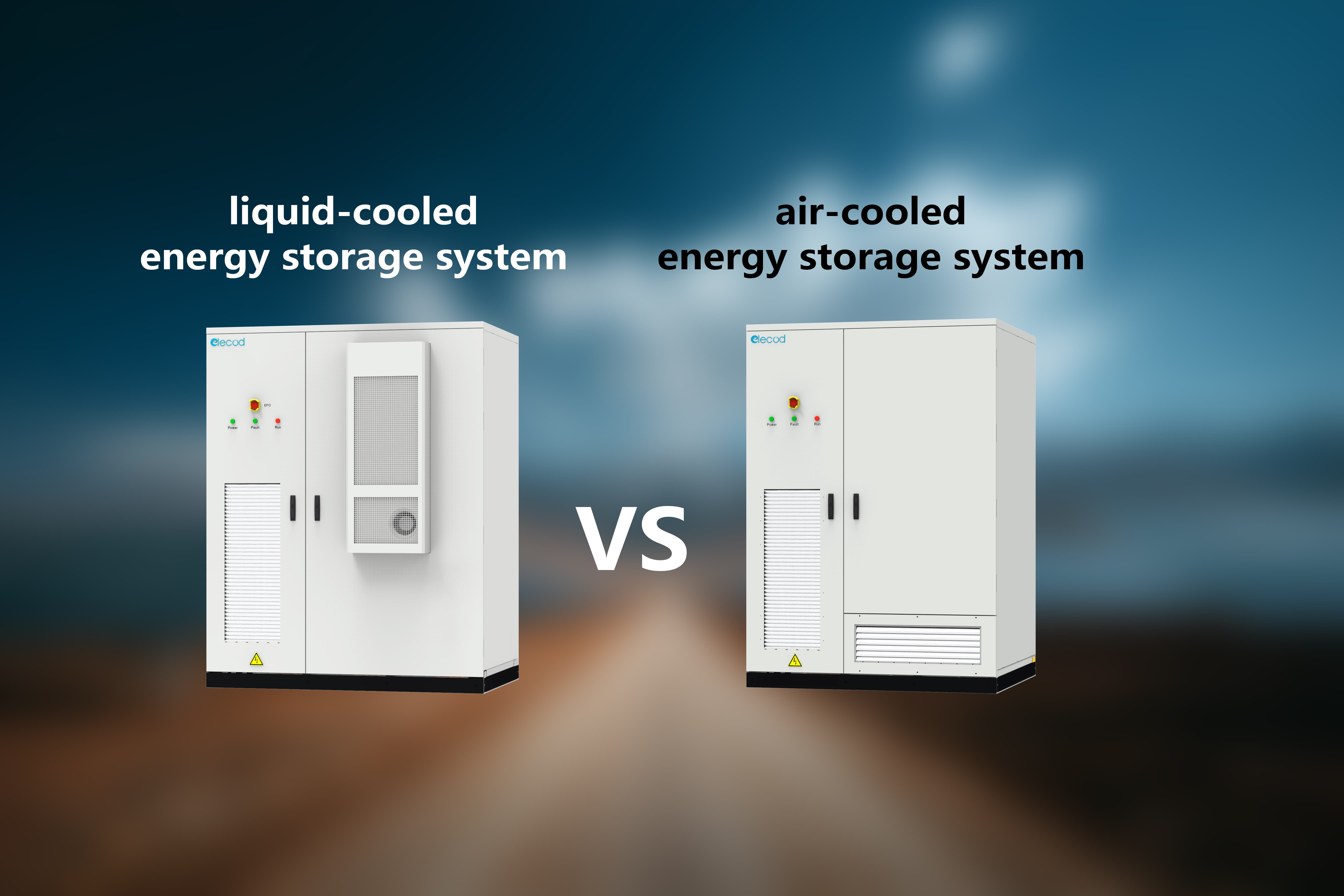Differences between liquid-cooled & air-cooled energy storage systems ...