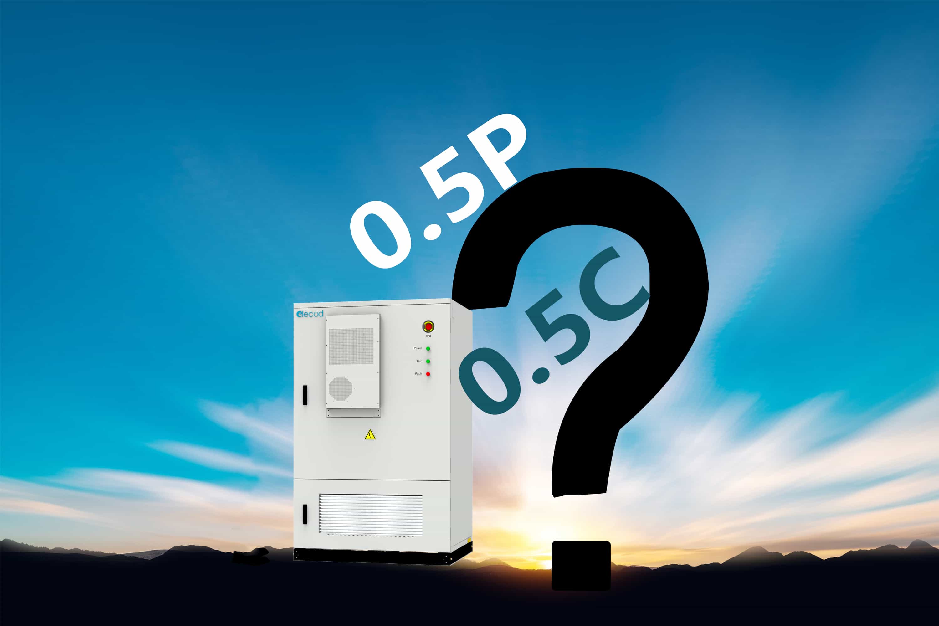 Difference between 0.5P and 0.5C in energy storage system - Elecod Electric