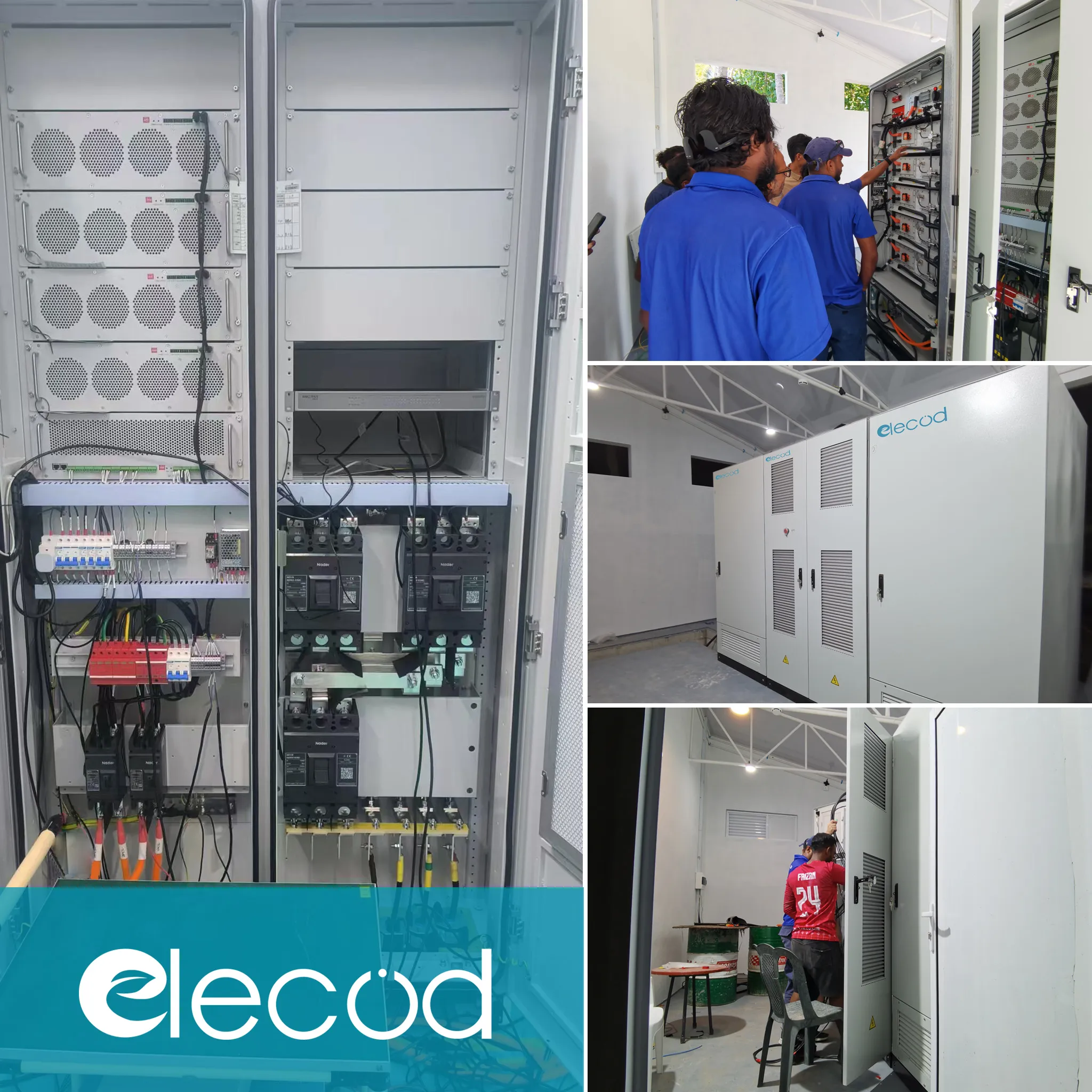 Elecod 200kW 430kWh ESS project in Maldives - Elecod Electric
