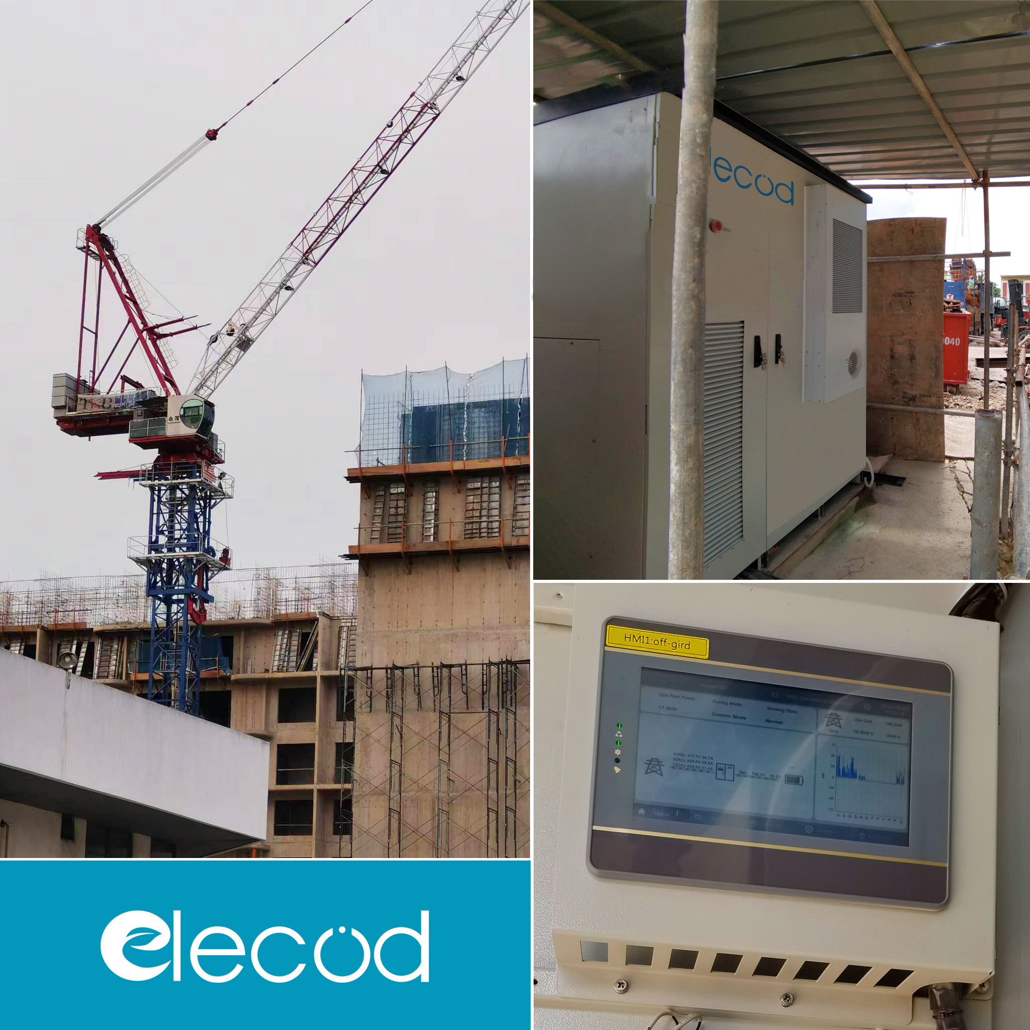 Elecod 250kW PCS with 215kWh lithium batteries ESS in Malaysia - Elecod Electric