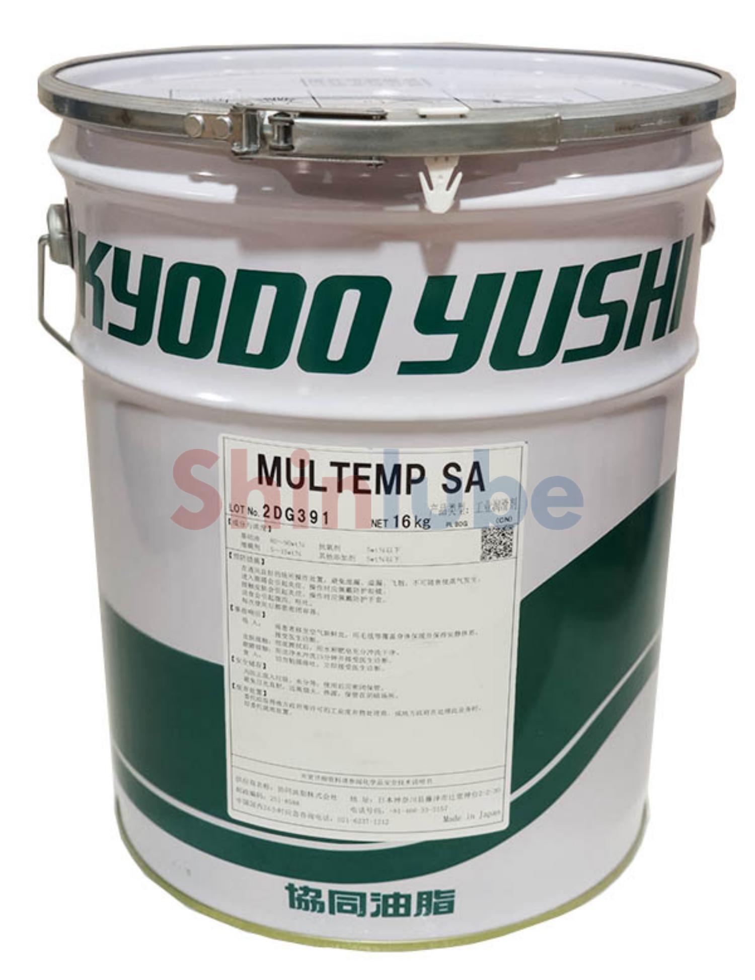 Kyodo Yushi MULTEMP SA Grease 16KG - High-Quality Lubricant Product ...