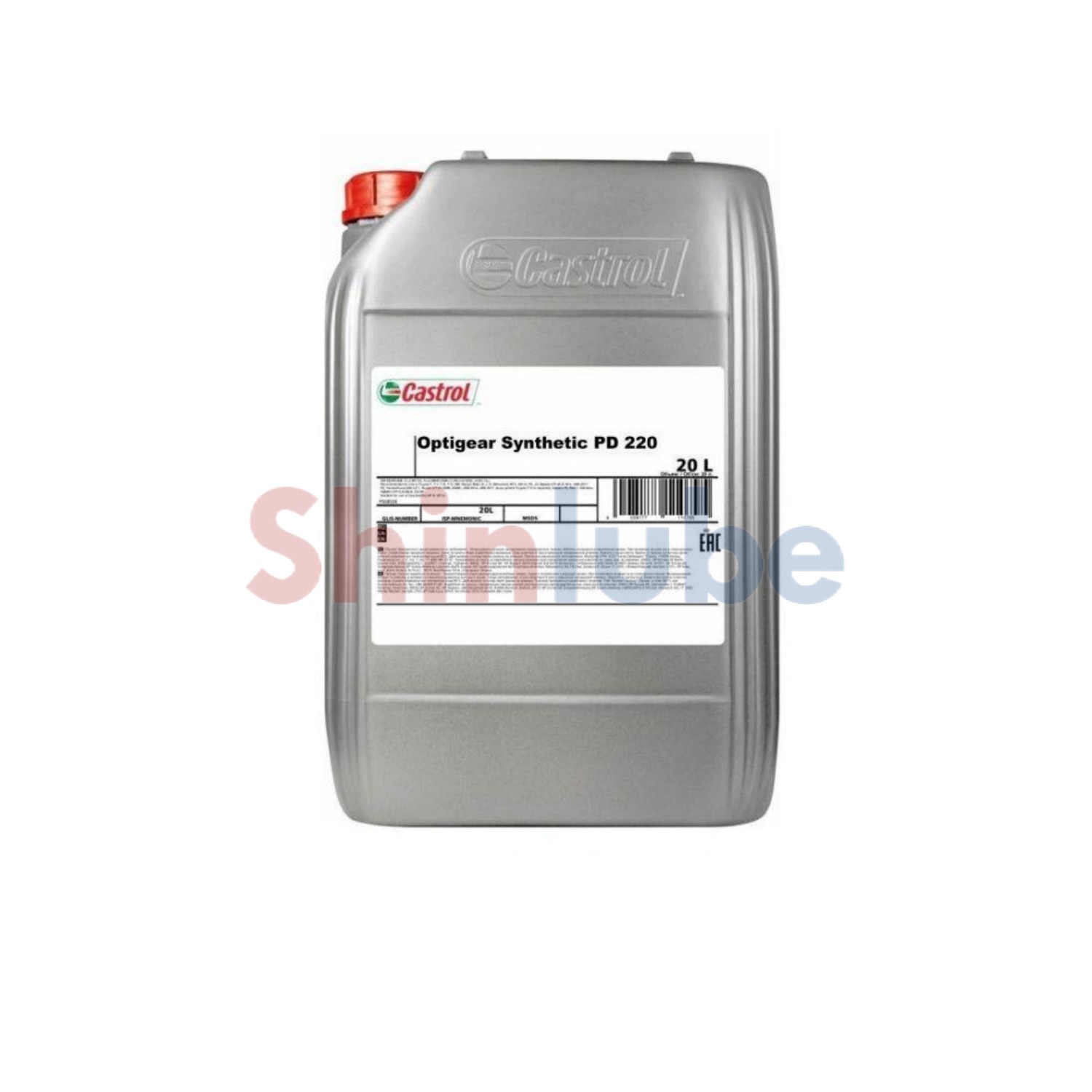 Castrol Optigear Synthetic PD 220 20L - High - Quality Industrial Gear ...