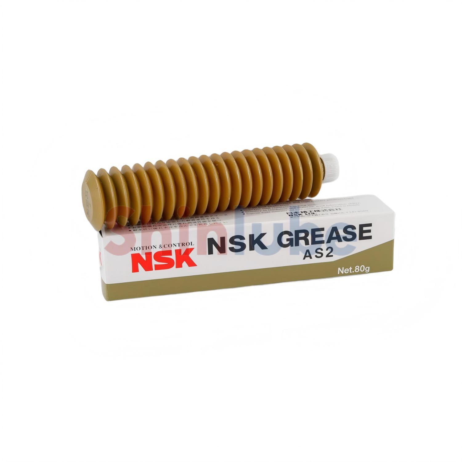 Original NSK Grease AS2 80g Tube - High - Quality Lubricant Product