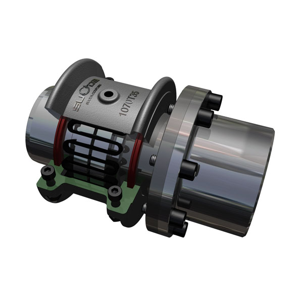T35 Single Flange Type Snake Spring Coupling - High-Quality Coupling ...