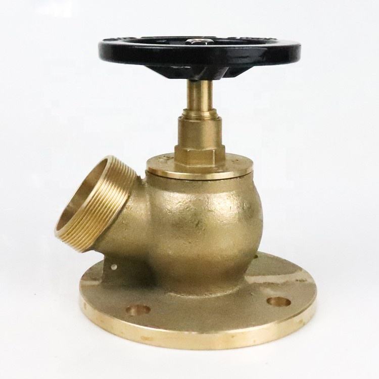 1" Brass Oblique Fire Hose Valve - High Quality Firefighting Equipment ...