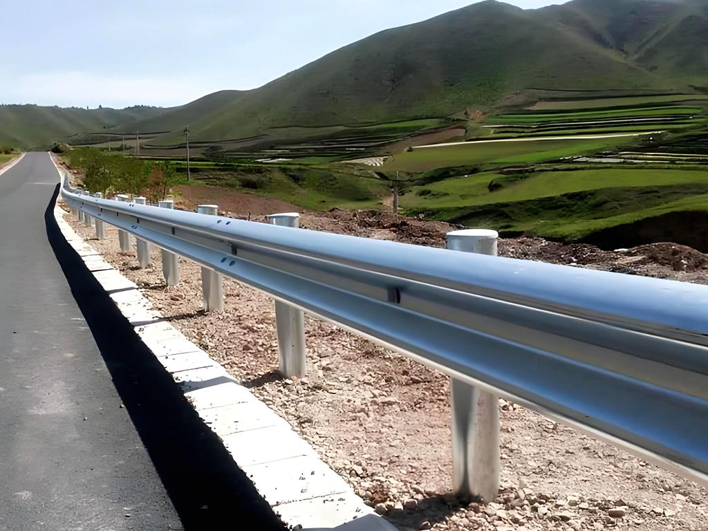 Two-wave Highway Guardrail HY-03 - High-quality Product for Road Safety