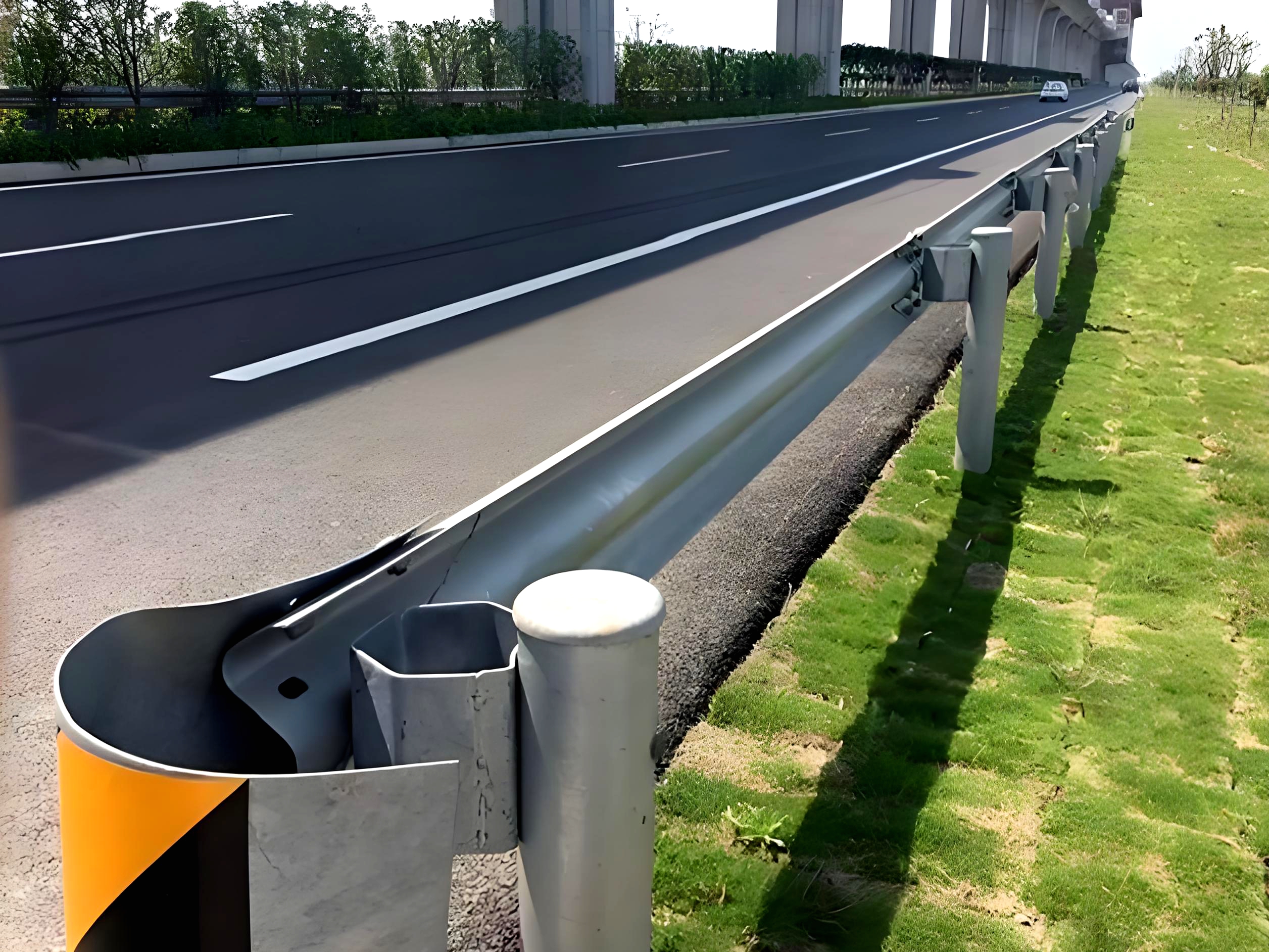 Two-wave Highway Guardrail HY-02 - High-quality Highway Safety Solution