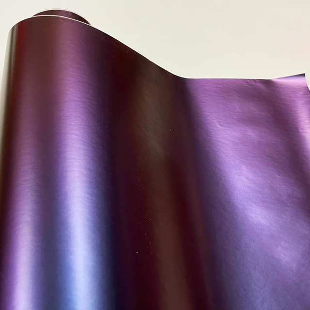 Matt Chameleon Vinyl Wrap - PVC Material | Size: 1.52*28M | Air Release ...