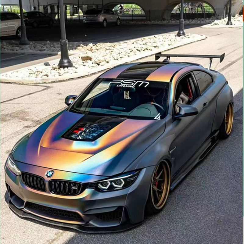 Holographic Laser Car Foil | PVC Material | Size: 1.52*18M | Air ...