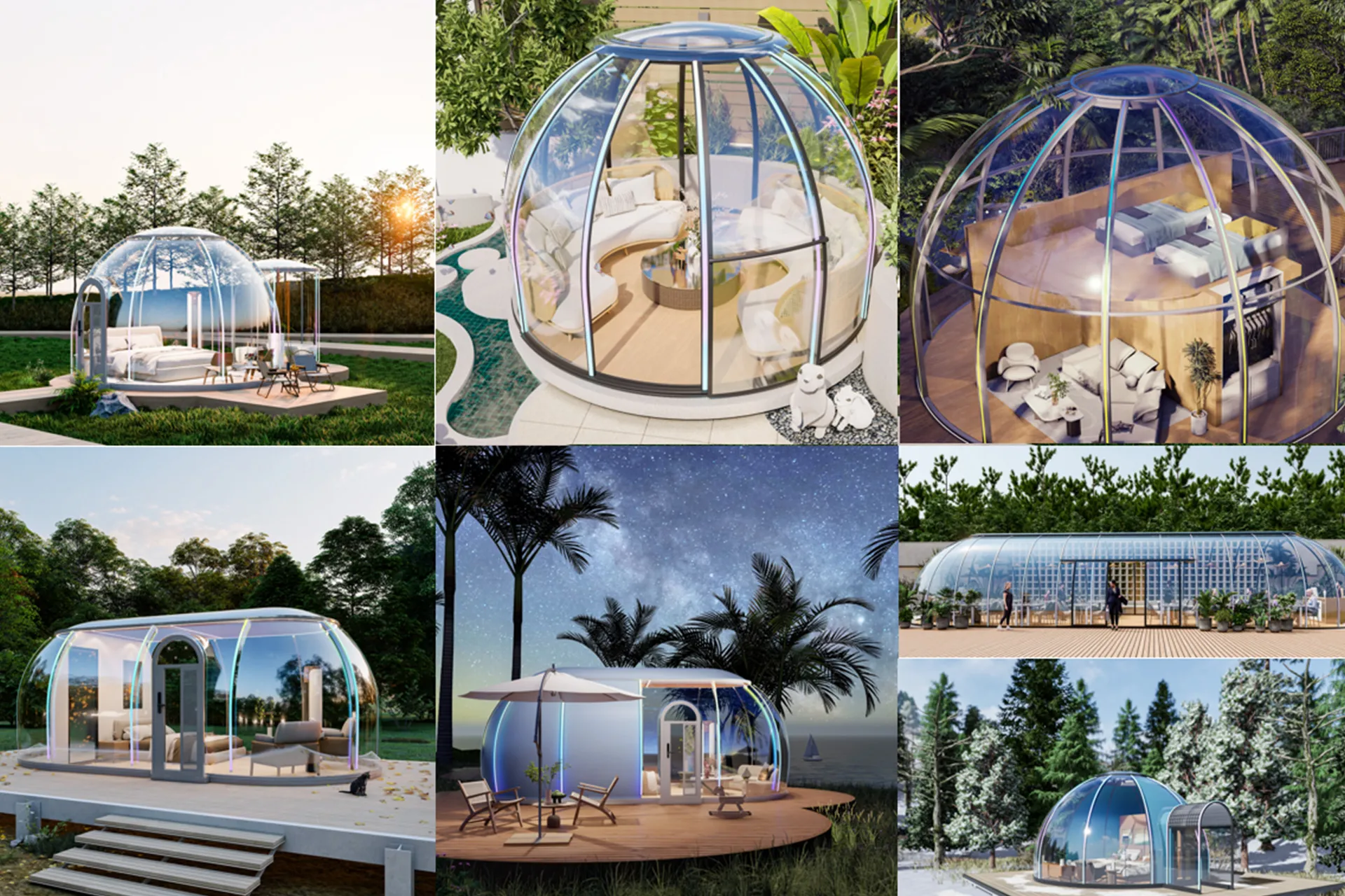 Polycarbonate Dome-Skycamp Industrial