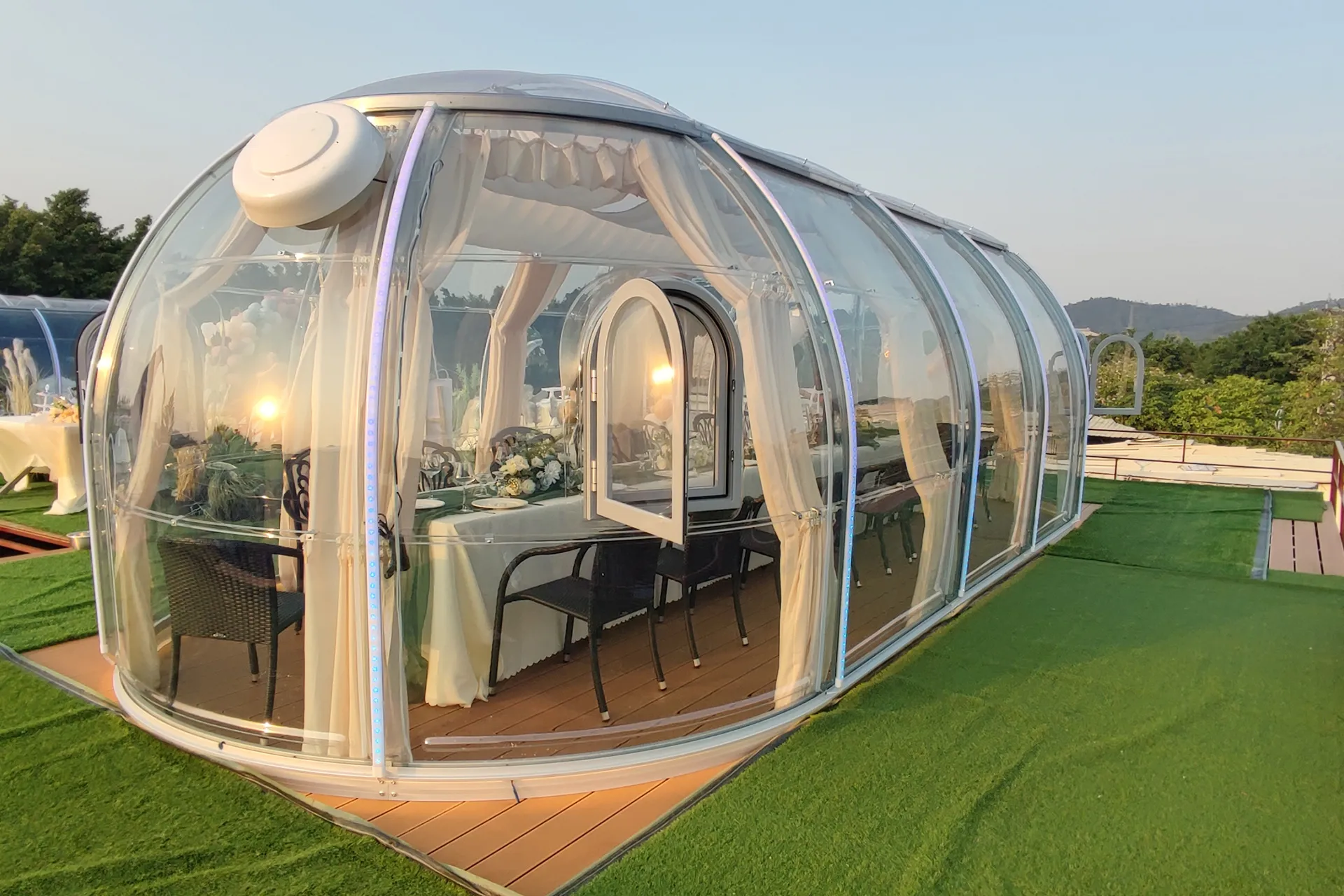 Polycarbonate Dome-Skycamp Industrial